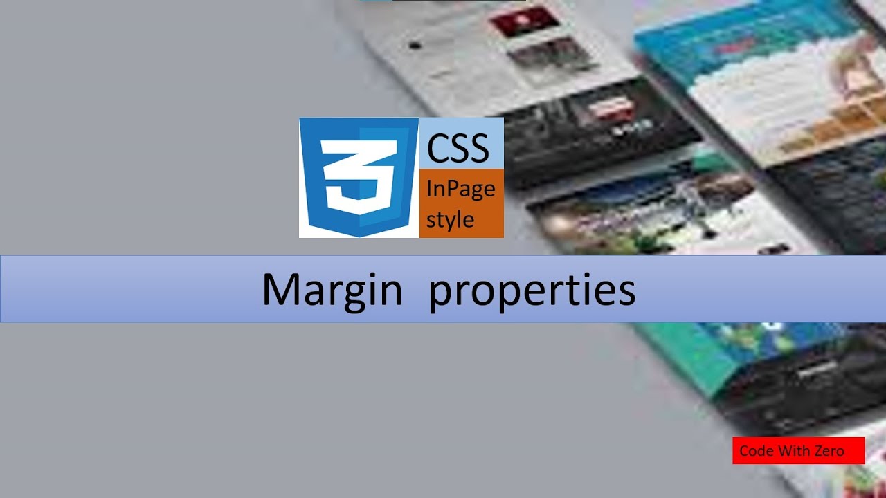 Margin Properties Box Models In CSS CSS3 YouTube margin-properties-box-models-in-css-css3-youtube
