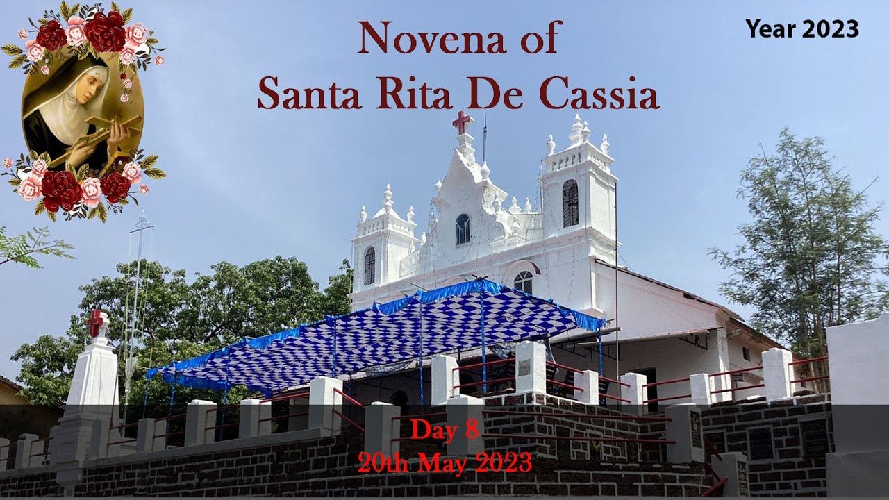 NOVENA OF SANTA RITA DE CASSIA || DAY 8 || ST RITA CHAPEL CARONA ...
