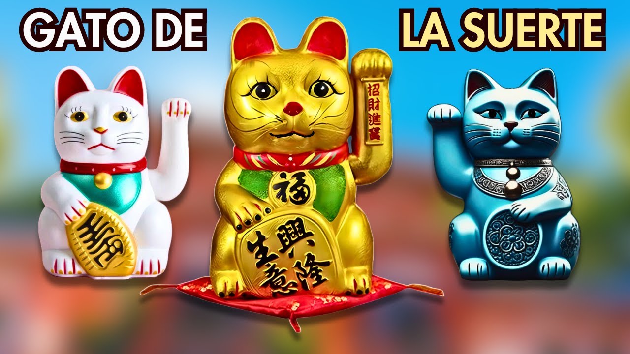 Origen del GATO DE LA SUERTE o Maneki Neko su significado e historias ...