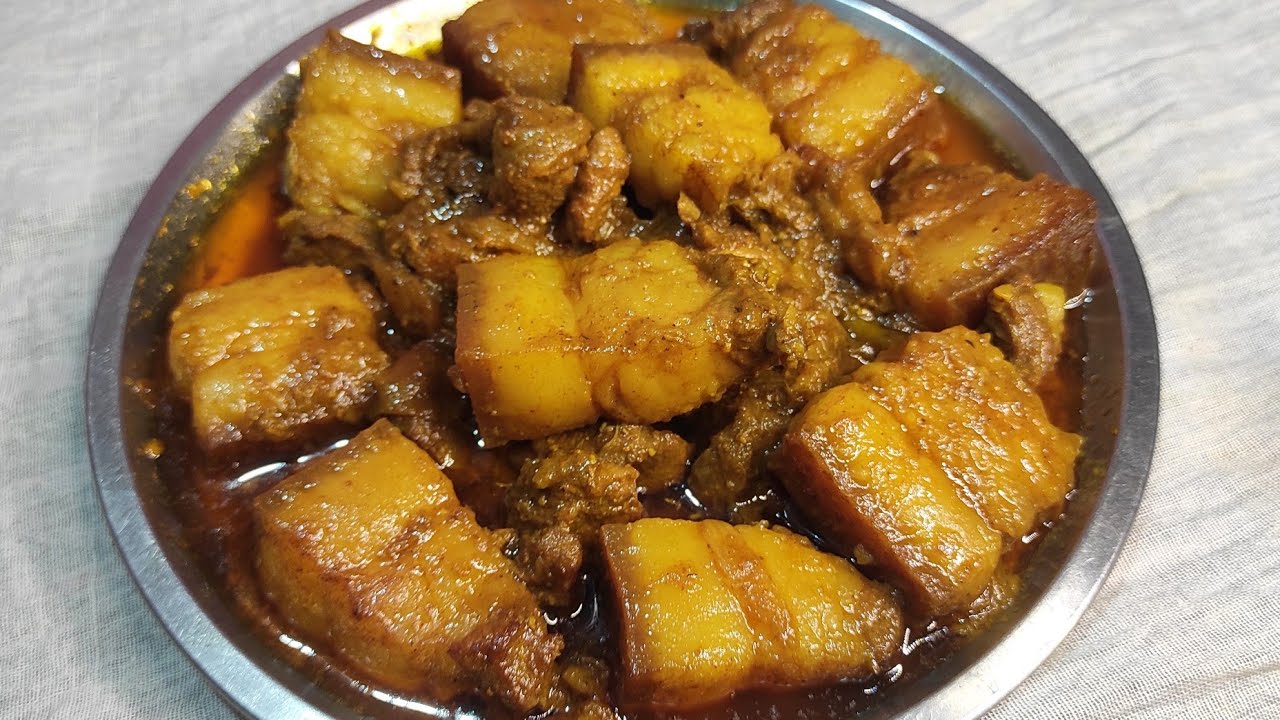 Desi Style Pork Curry Recipe | How To Cook Desi Style Pork | Pig Recipe ...