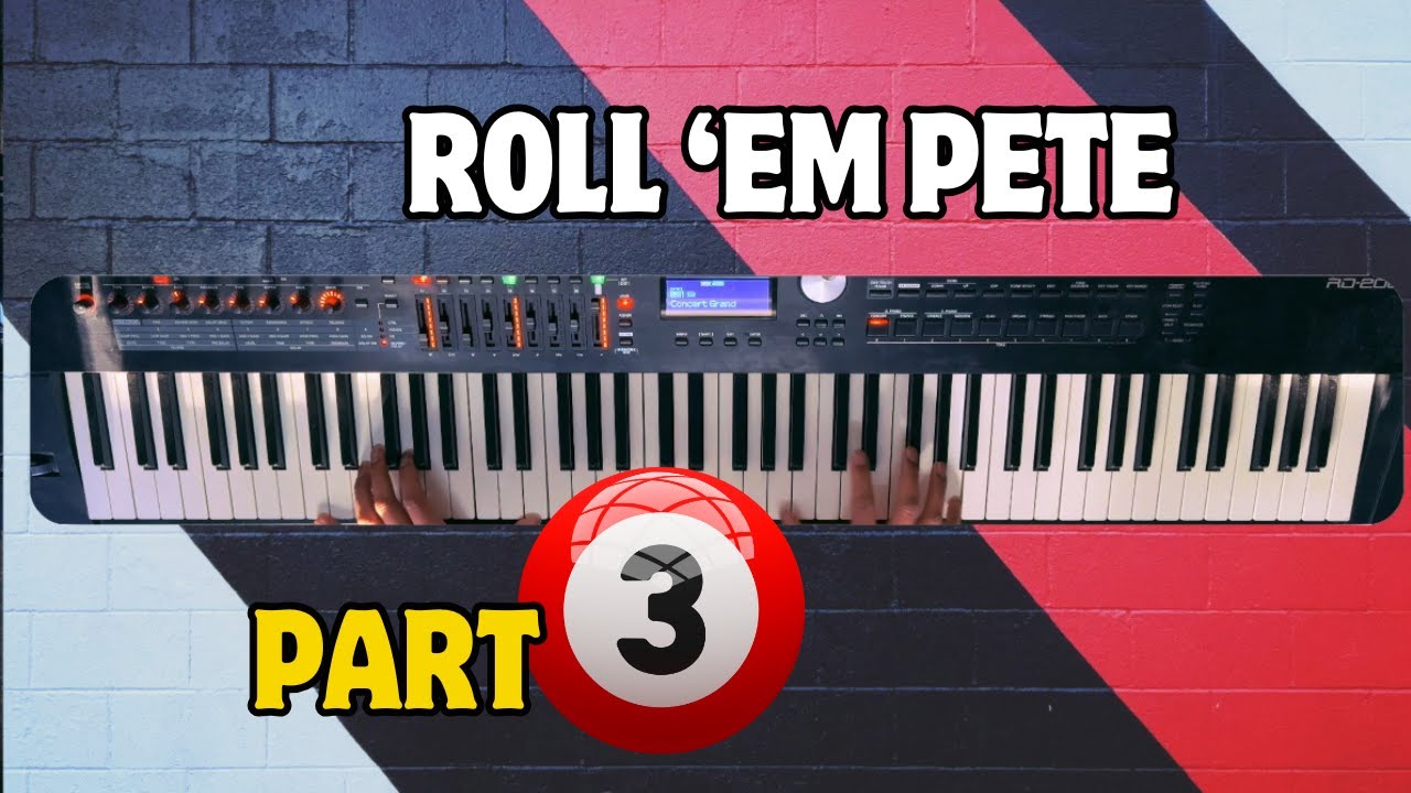 Piano Tutorial: Roll 'em Pete (PART 3) - YouTube