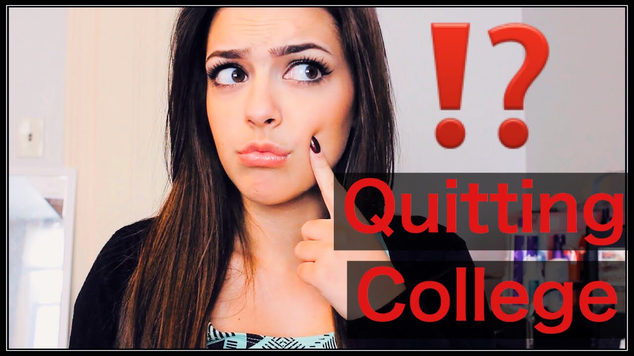 Quitting College & New Hair!?! - YouTube