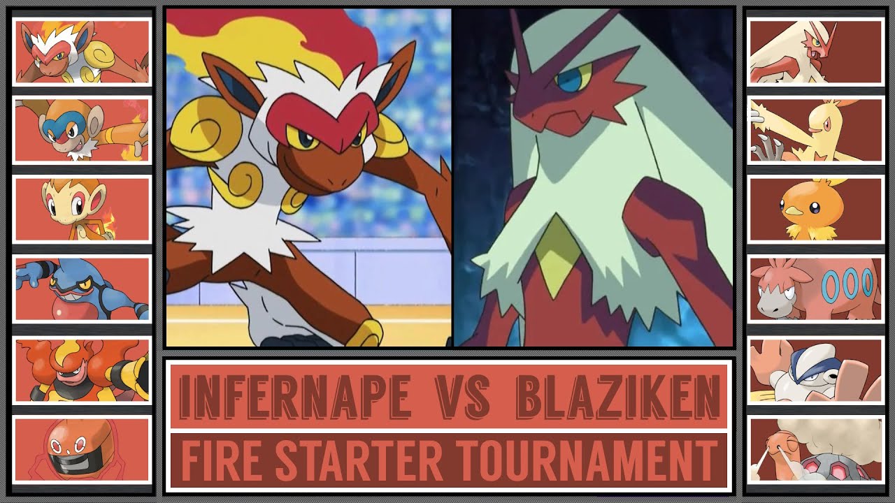 Infernape Vs Blaziken