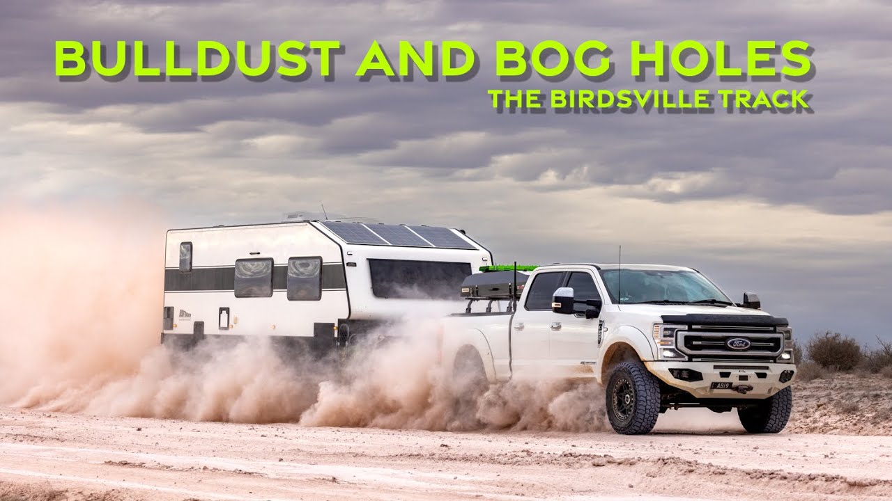Big Rigs on the Birdsville Track - bulldust & bog holes - YouTube