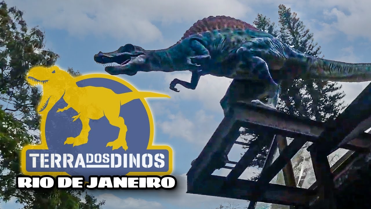 Conhecendo a TERRA DOS DINOS no RJ | Estrutura incrível - YouTube