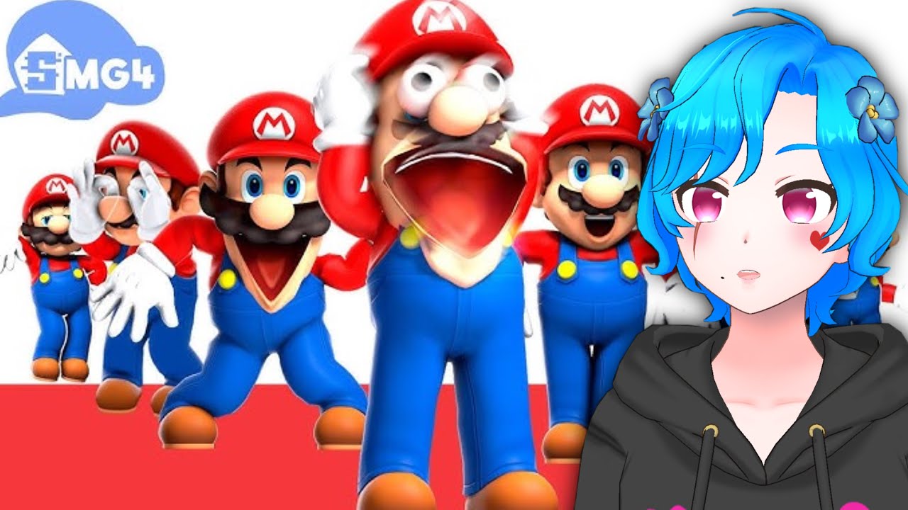 EMOTE CONTROL! | SMG4 - Mario Gets Stuck As a GIF【Reaction】 - YouTube