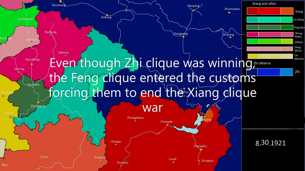 Chuan-E-Xiang war: every day - YouTube