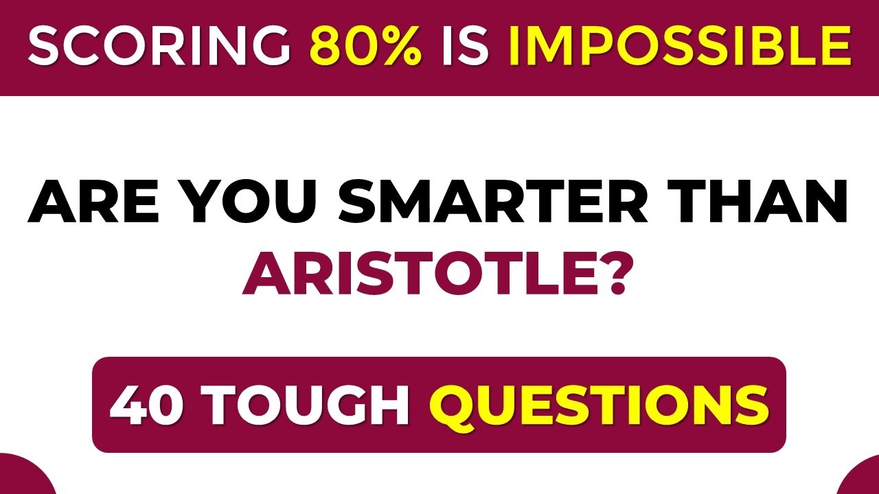 YOUR BRAIN IS STILL SHARP IF YOU CAN SCORE 18 OUT OF 30!🧠 | GK Quiz # ...