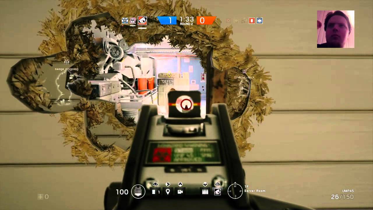 Rainbow Six Siege CAM Gaming Pt2 - YouTube