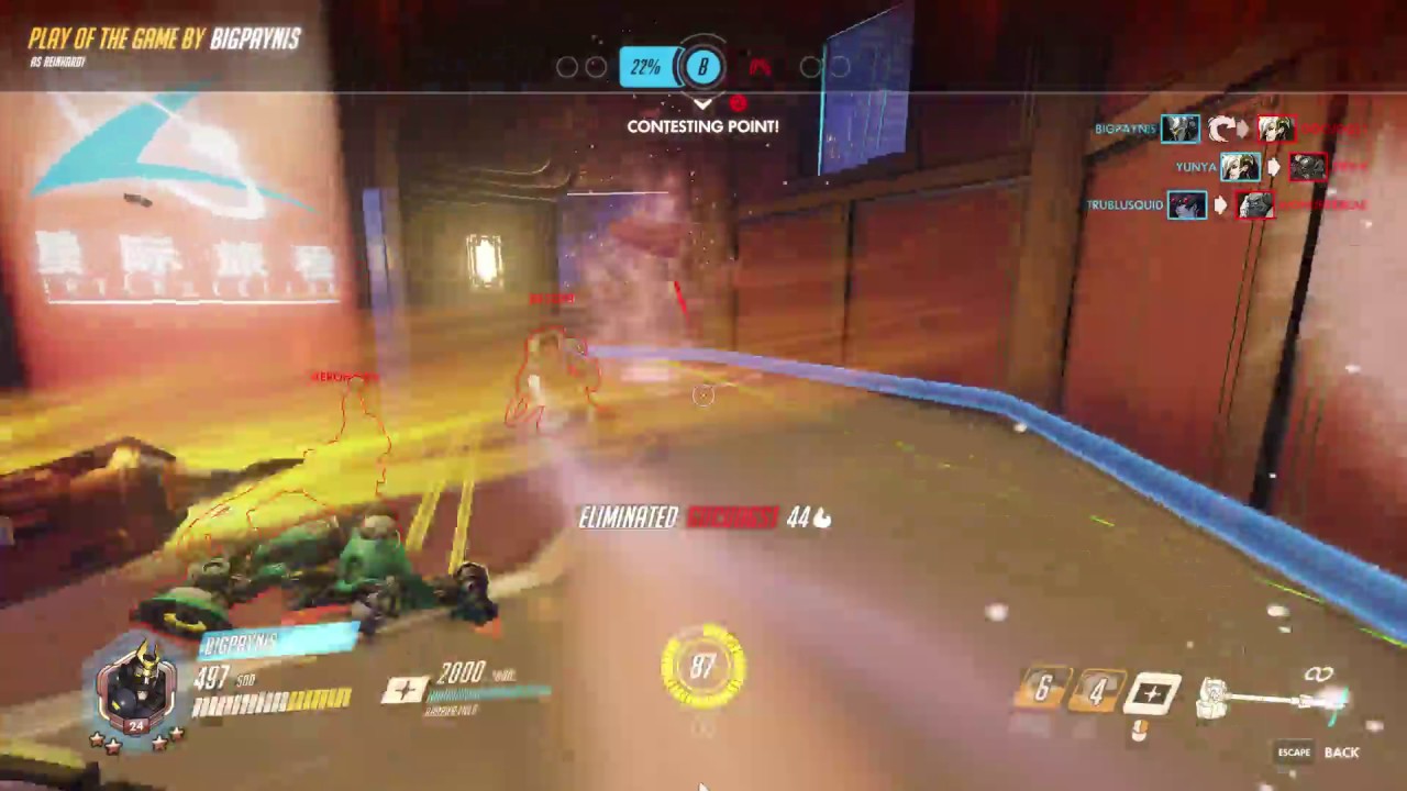 Reinhardt Charge - YouTube