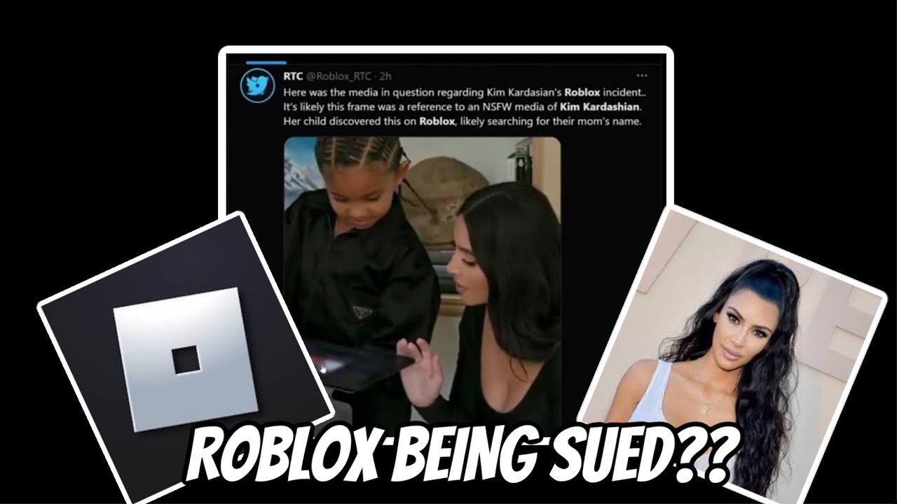 Kim Kardashian SUING Roblox? (Explicit content..) - YouTube