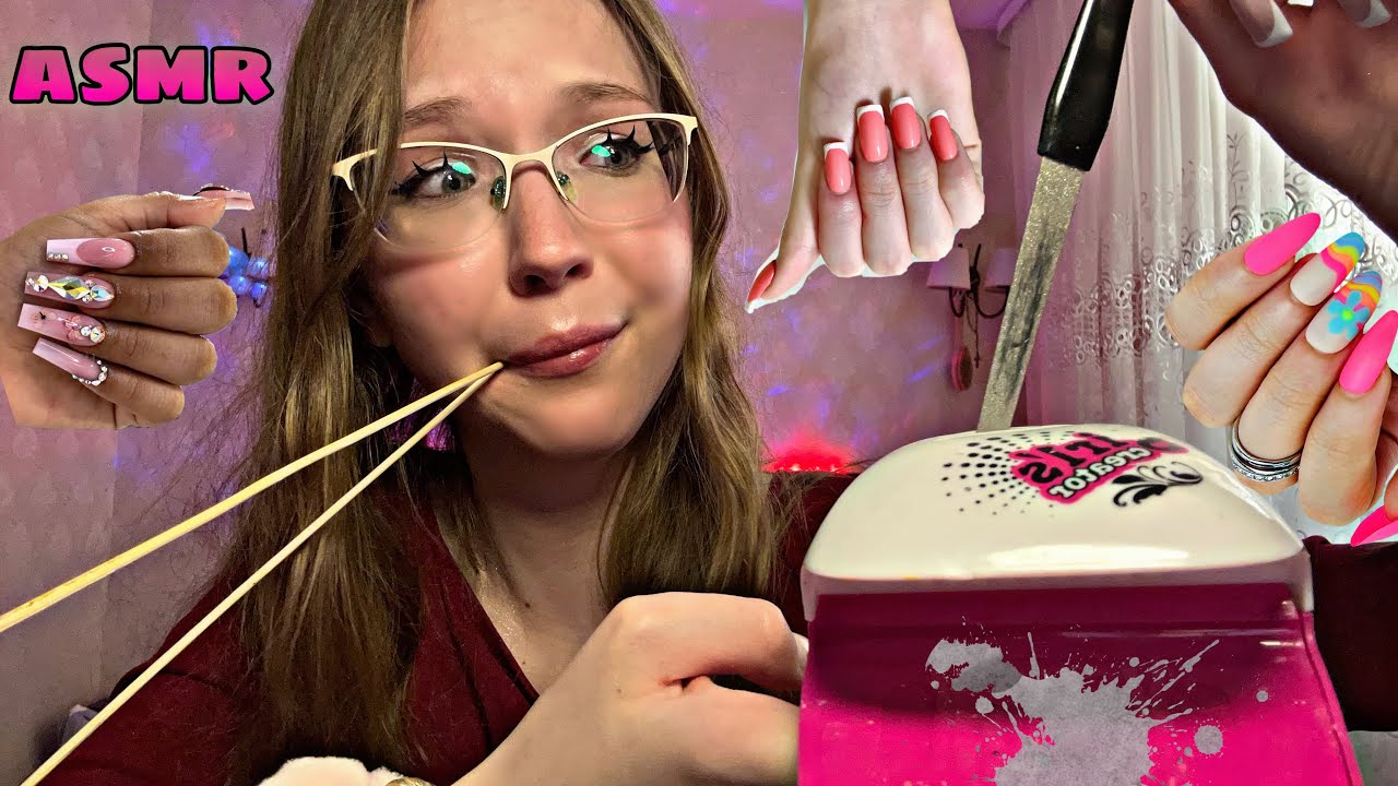 асмр 💅 УЖАСНЫЙ салон МАНИКЮРА 🤬 asmr terrible manicure salon - YouTube