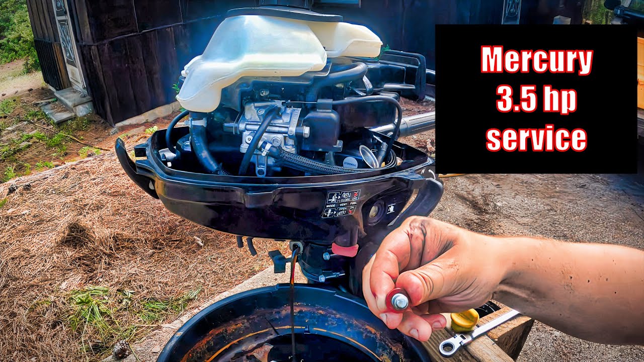 Mercury 3.5hp service and maintenance - YouTube