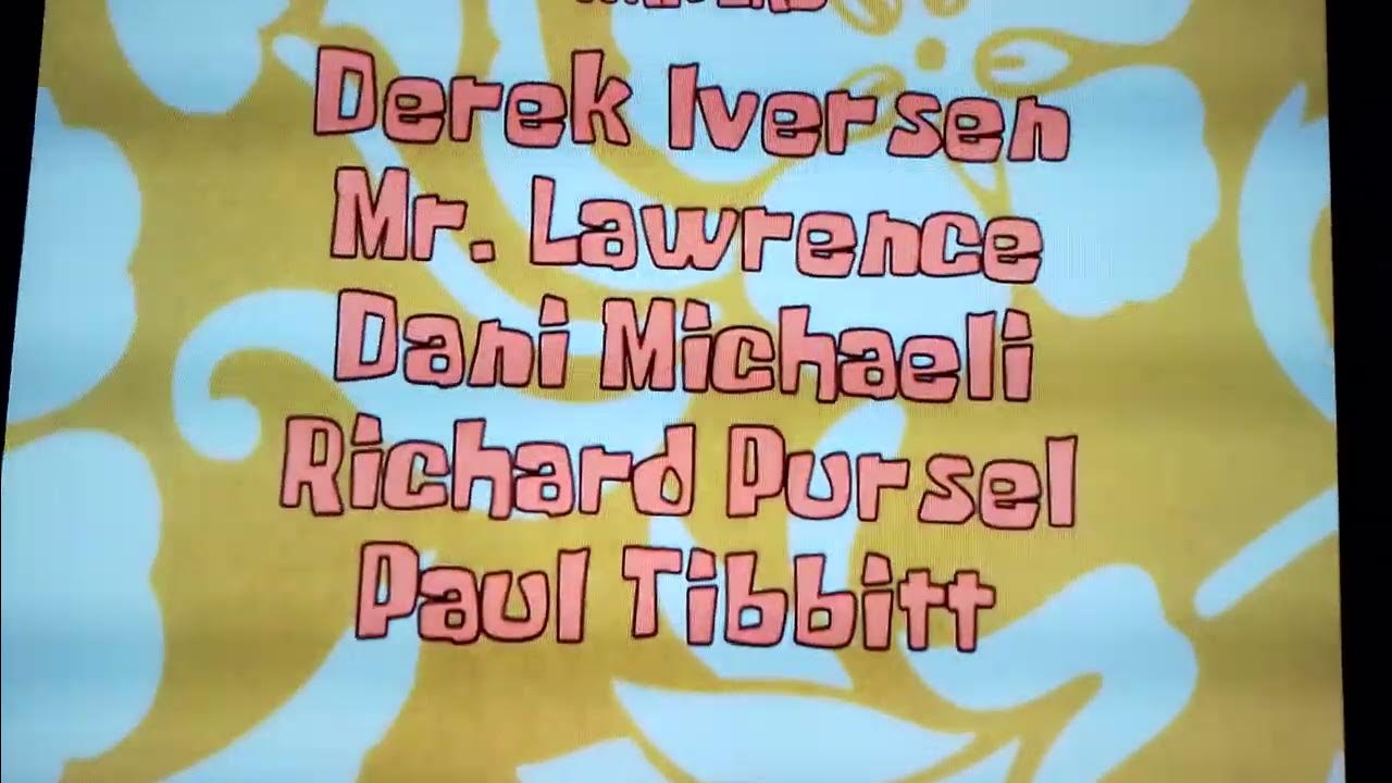 Spongebob Ending Credits Youtube