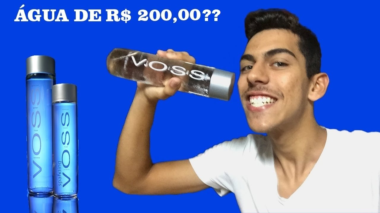 A ÁGUA MAIS FAMOSA DO MUNDO | ÁGUA VOSS | Por Max Simas - YouTube