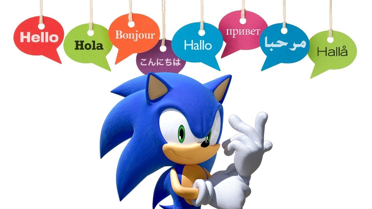 Sonic can speak all languages - YouTube