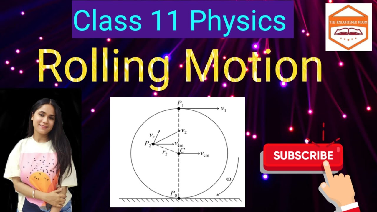 21 Rolling Motion | System of Particles and Rolling Motion | Class 11 ...