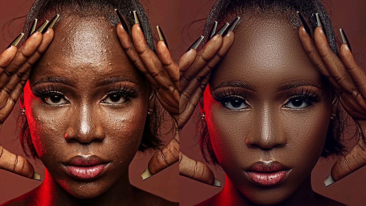 High-End Skin Retouching from Start To End | Photoshop Tutorial - YouTube