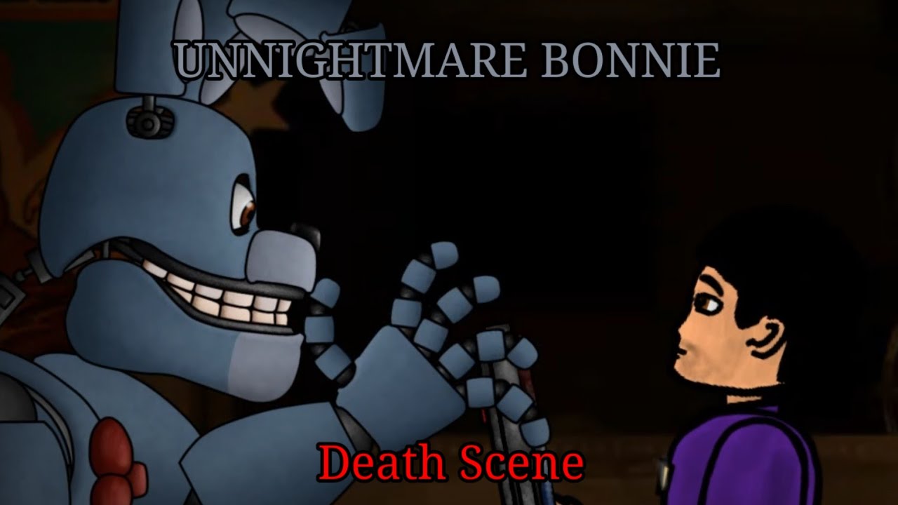 [DC2/FNAF] UNNIGHTMARE BONNIE DEATH SCENE - YouTube