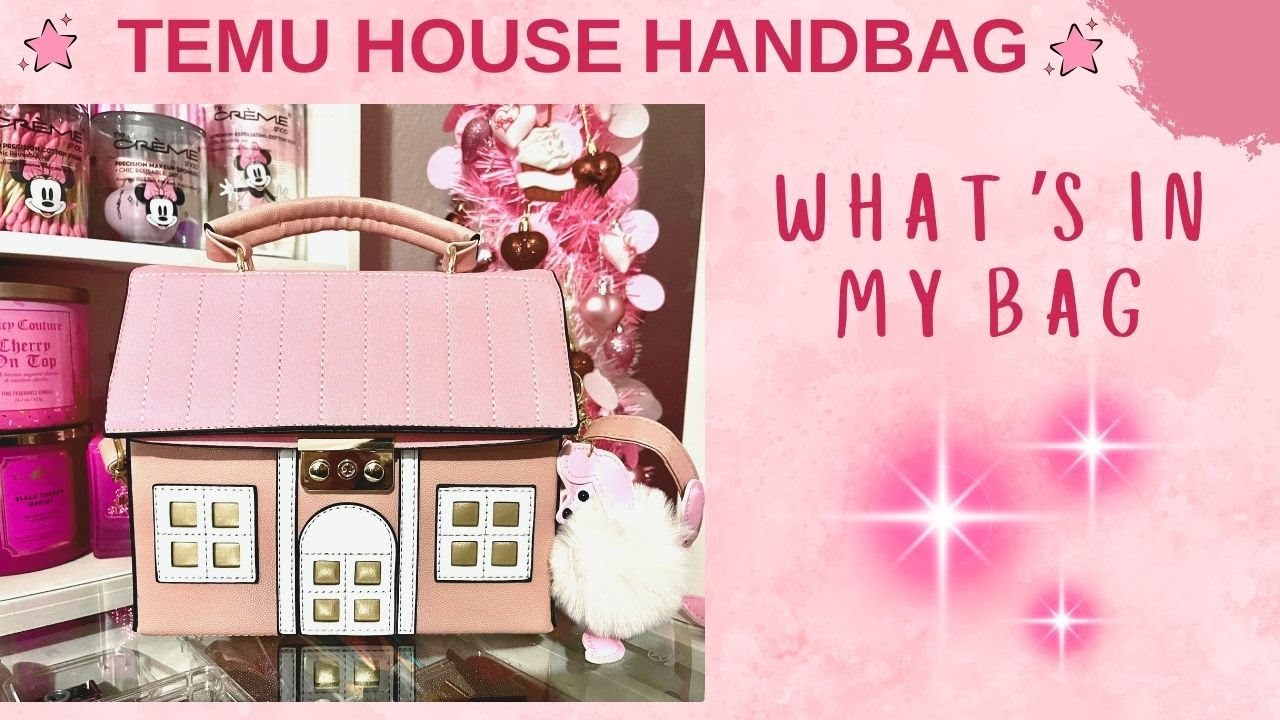 👛 What's in my TEMU House Handbag.#whatsinmybag #temu - YouTube