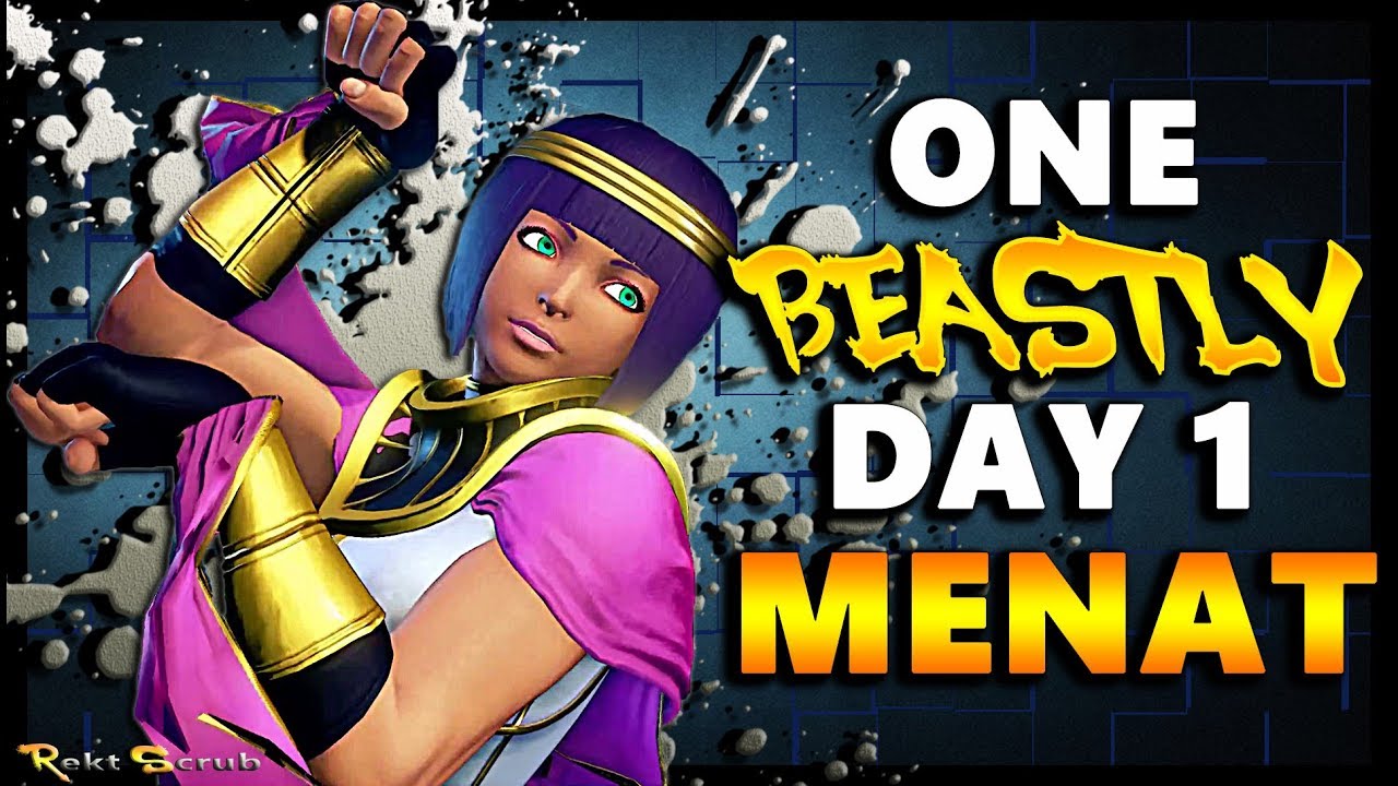 SFV - This Is One Beastly Menat | Go1 - SF5 - YouTube