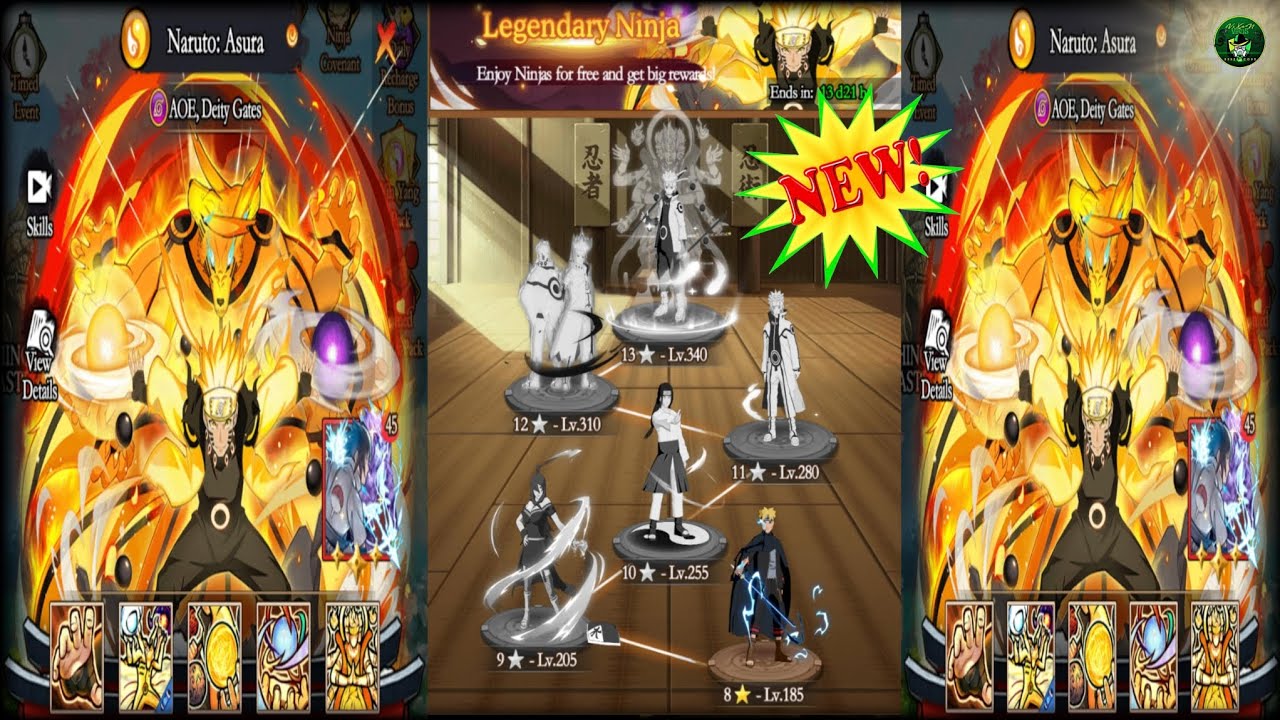 Pride Of Nindo Legendary Ninja (03/14/24) Lvl 185 & Lvl 205 Temple of ...