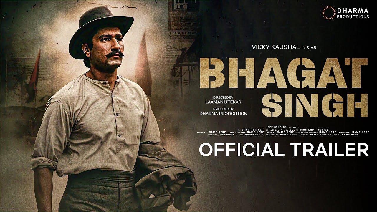 BHAGAT SINGH : Official Trailer | Vicky Kushal | Bhagat Singh Biography ...