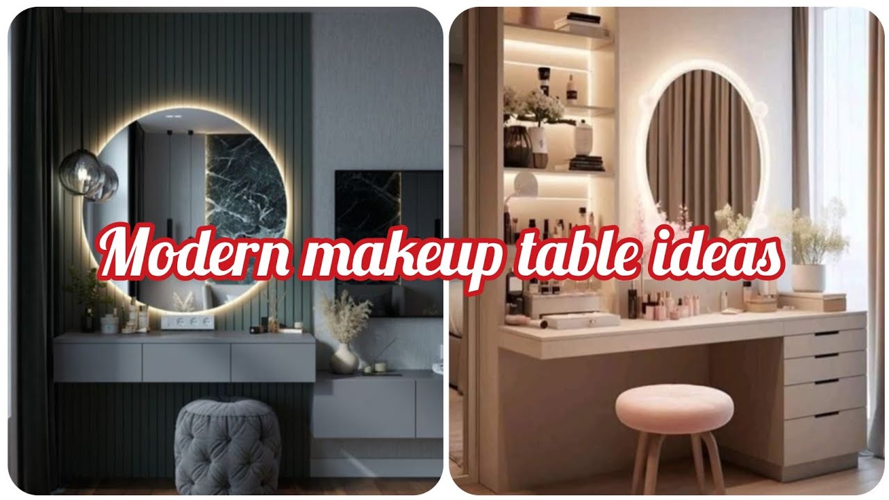 modern makeup table designs//dressing tables - YouTube