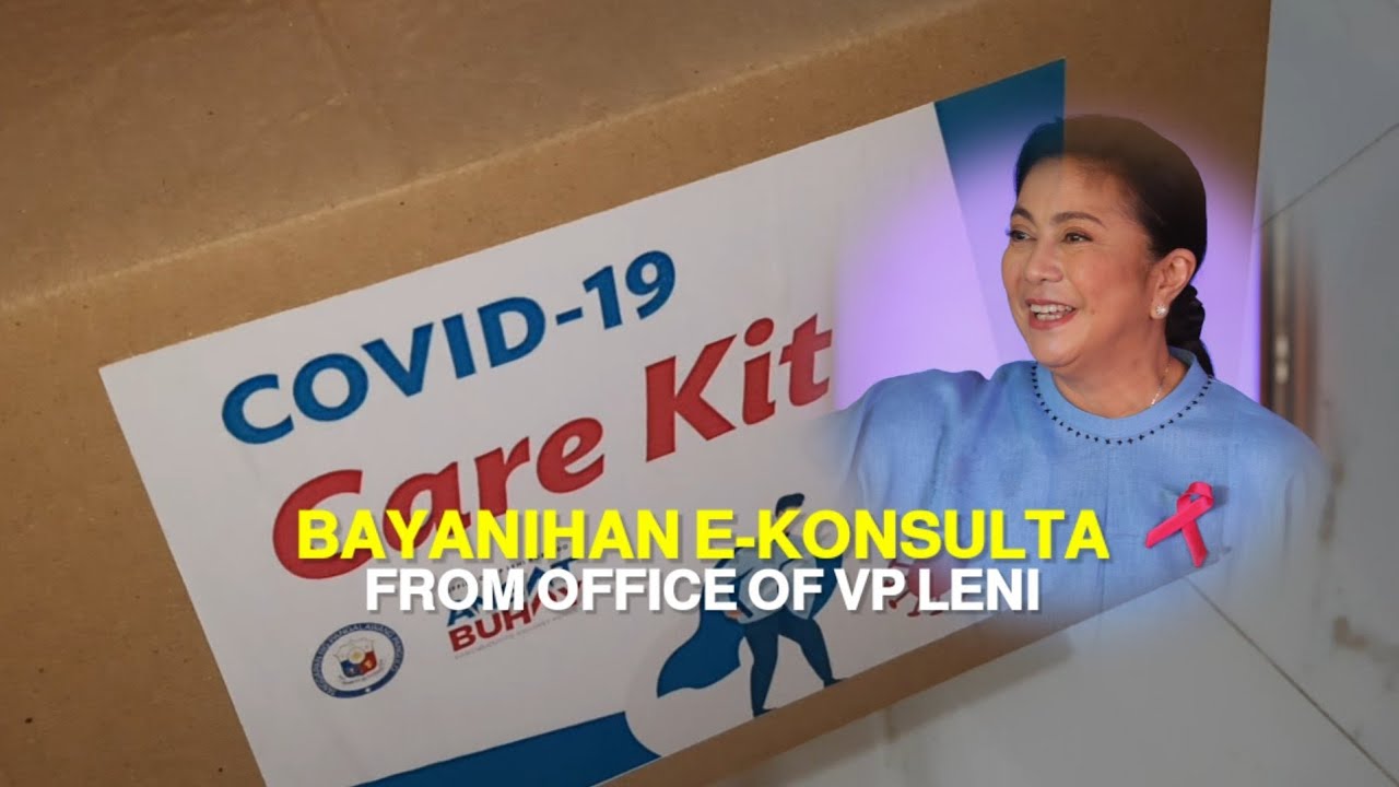 VP Leni Care Kit Unboxing (VP Leni Robredo, OVP) Bayanihan E-Konsulta ...