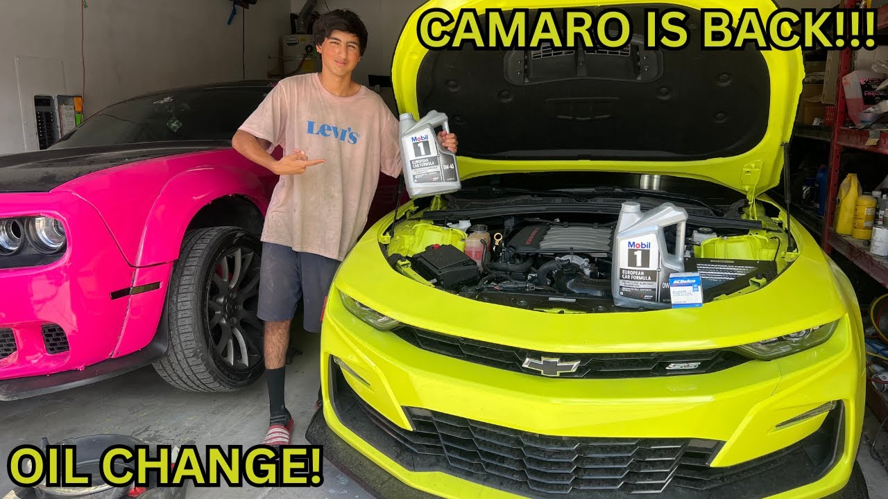 Changing The Oil On The Rebuilt Camaro: Keeping The Rebuilds Alive ...