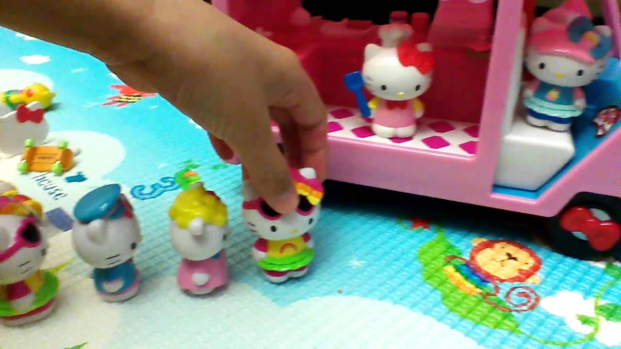 Dinner Time! Hello Kitty and friends having a cookout from their Food ...