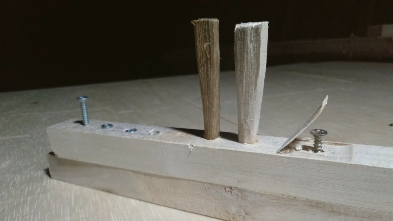 Bongkar 8 RAHASIA pemasangan sekrup di kayu | woodworking diy tools ...