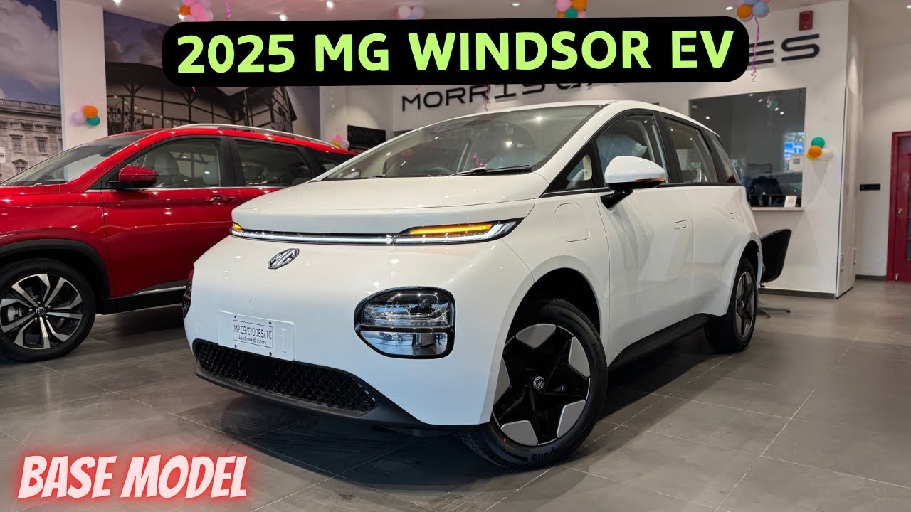 New 2025 MG Windsor Base Model Review | 2025 MG Windsor Electric Car ...