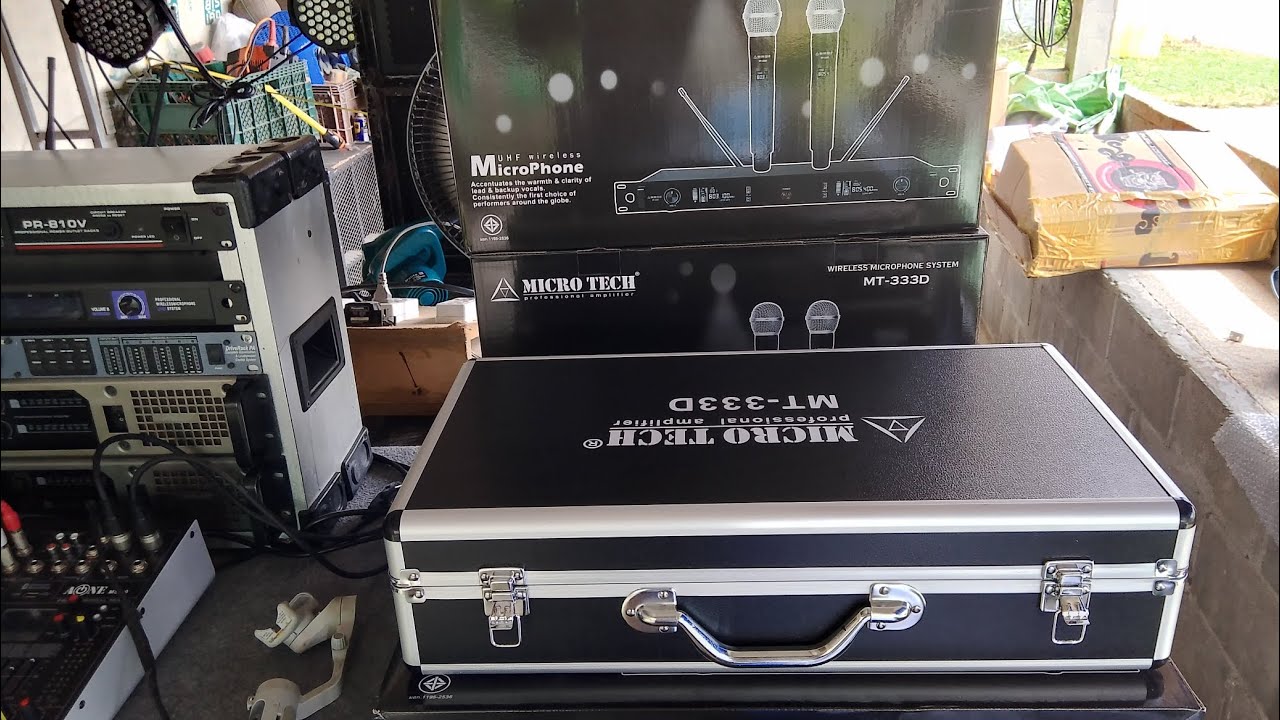 เข้าใหม่ ไมค์ลอยMICrotech mt-333D สินค้าใหม่มือ1 สนใจสินค้าT-0653364269 - YouTube