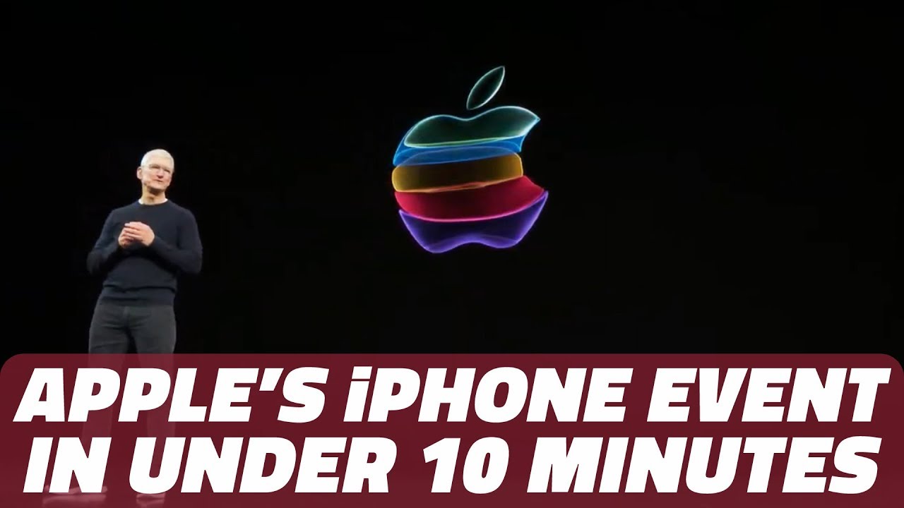 iPhone 11 and iPhone 11 Pro Launch Event in Less Than 10 Minutes - YouTube