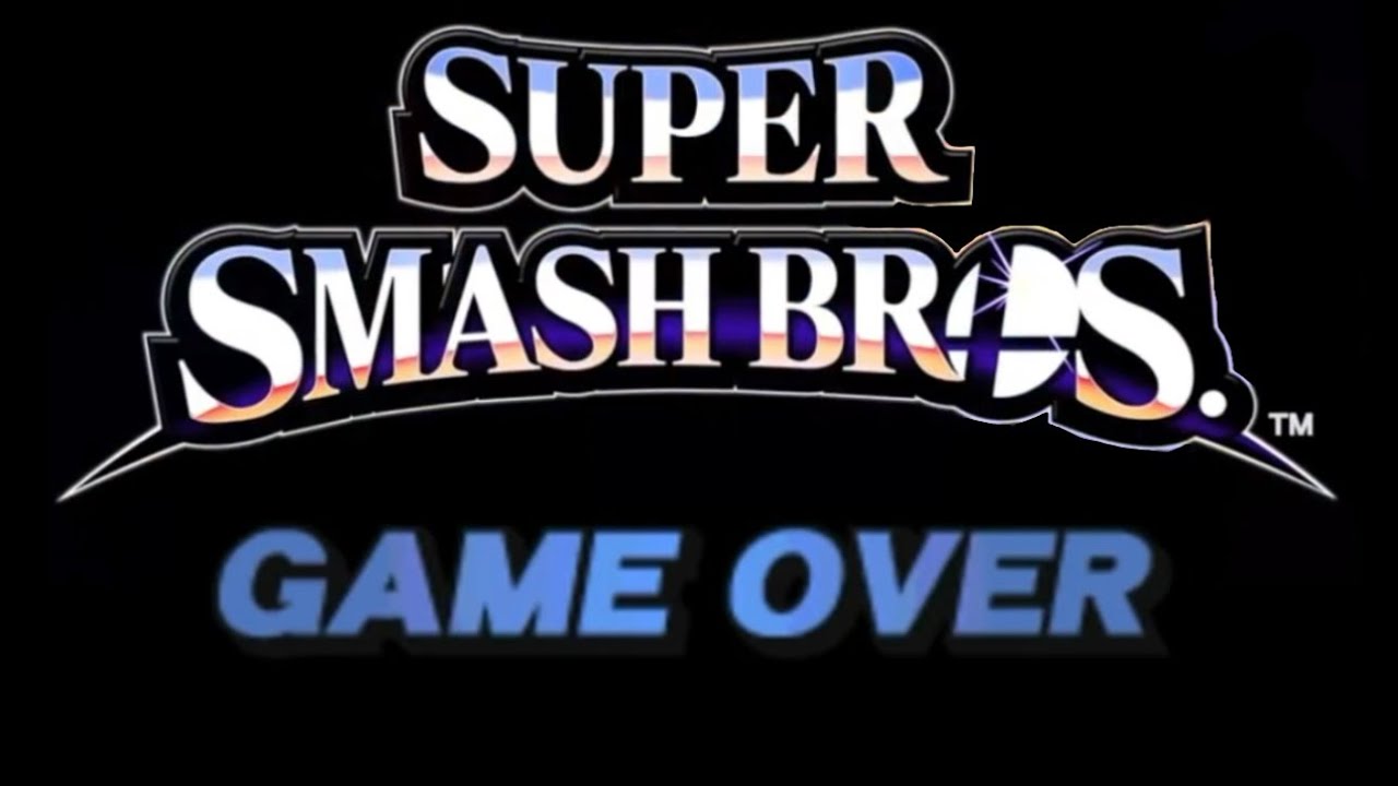 Super Smash Bros Game Over theme 1999-2014 - YouTube