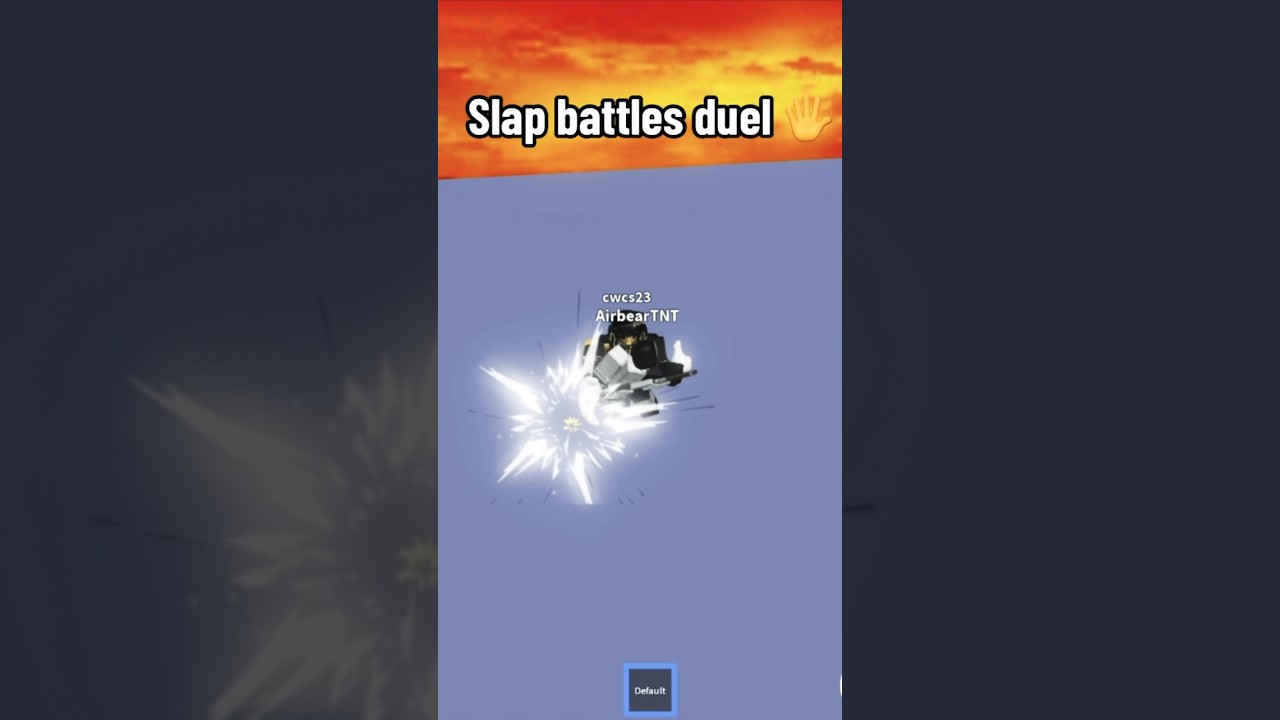 Slap battles duel 🖐️ - YouTube