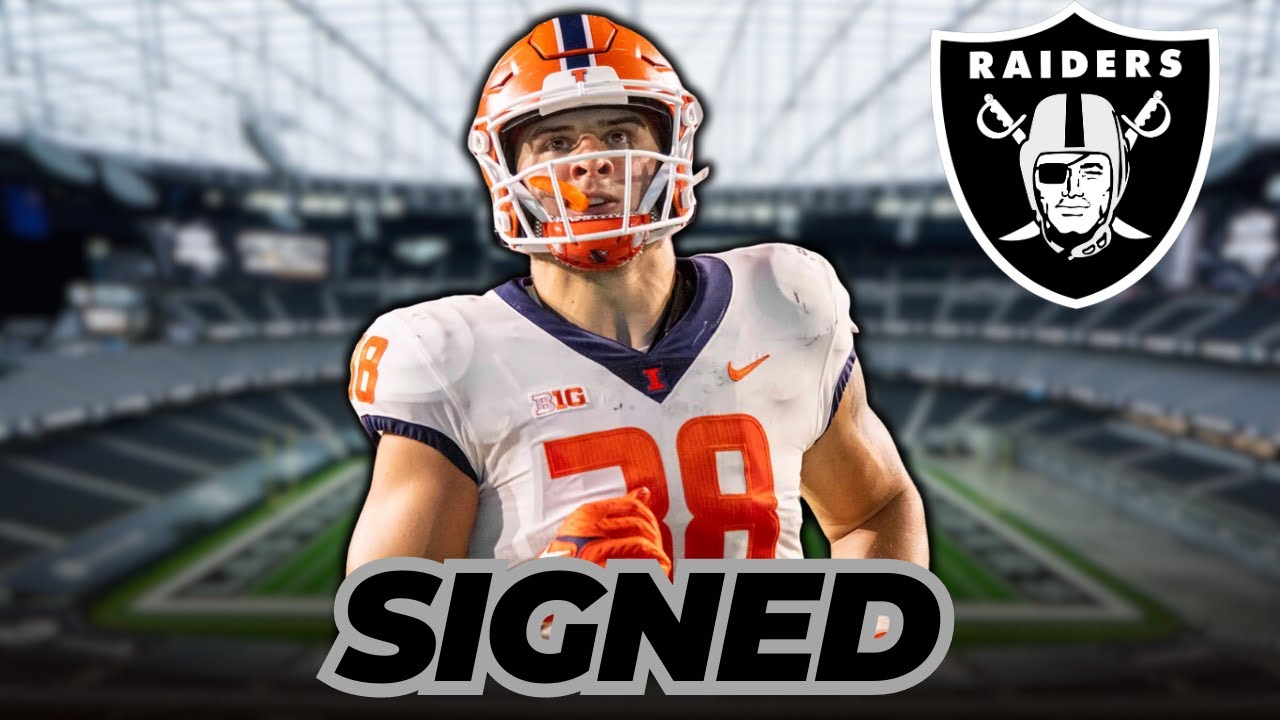 Las Vegas Raiders Signed LB Isaac Darkangelo - YouTube