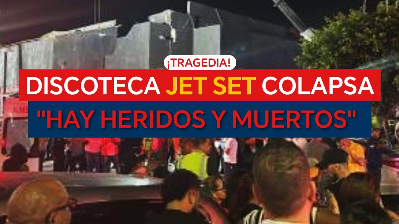 Techo de Discoteca Jet Set se desploma - YouTube