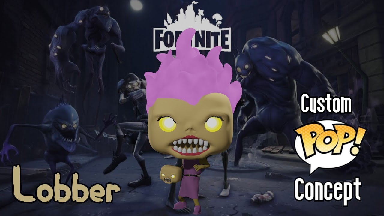 Fortnite STW Lobber Custom Funko Pop - YouTube