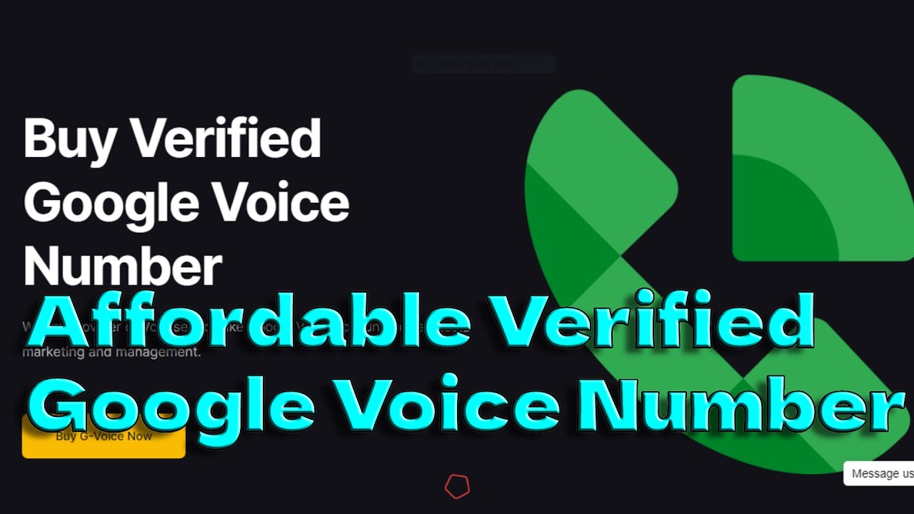 How To Buy USA Verified Google Voice Number At Good Rate. - YouTube