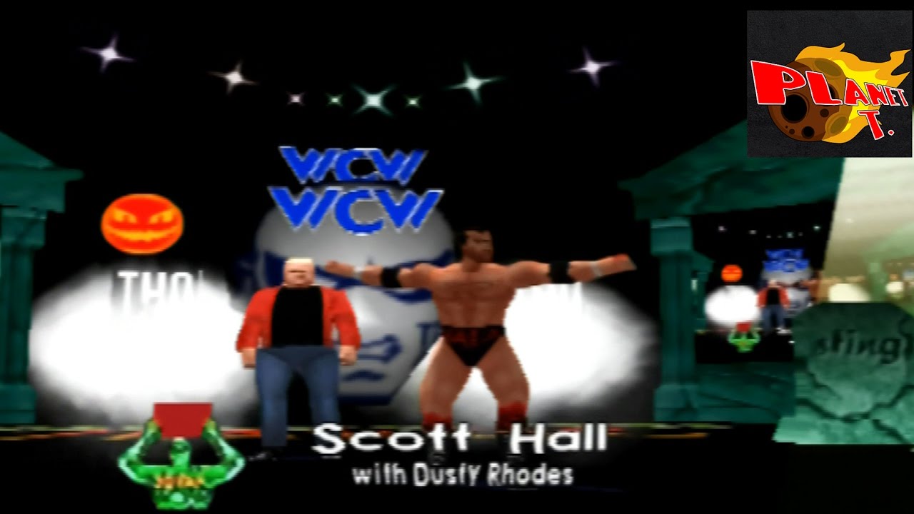 WCW/NWO Revenge Scott Hall Entrance and Finisher - YouTube