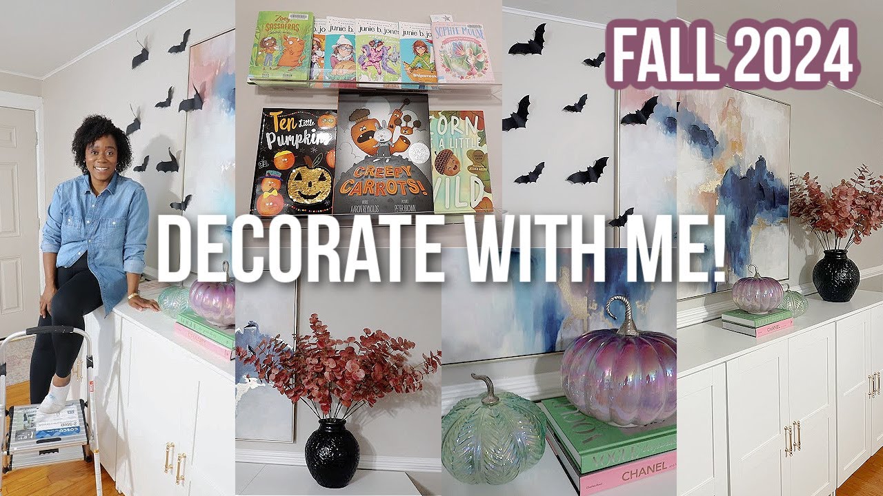 2024 FALL DECORATE WITH ME! COZY FALL DECOR IDEAS, AUTUMN REFRESH ...