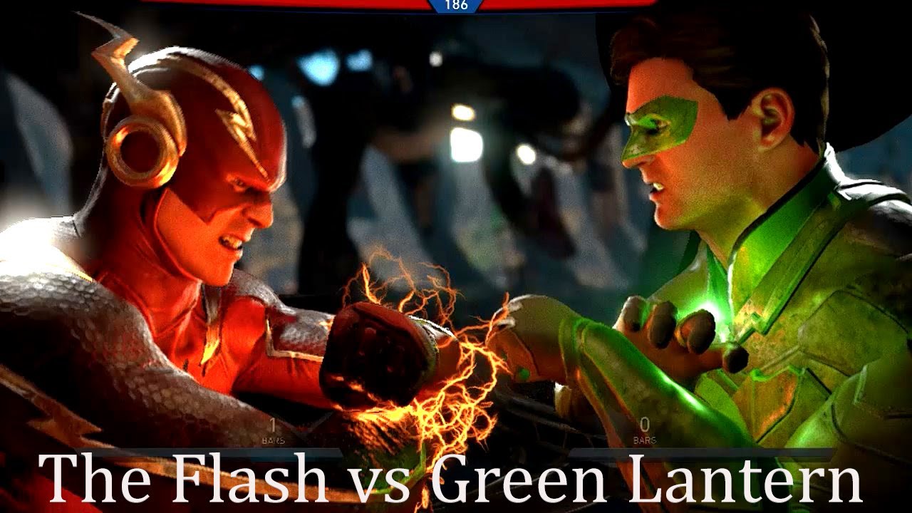 The Flash vs Green Lantern - Epic Superheroes Battle - YouTube