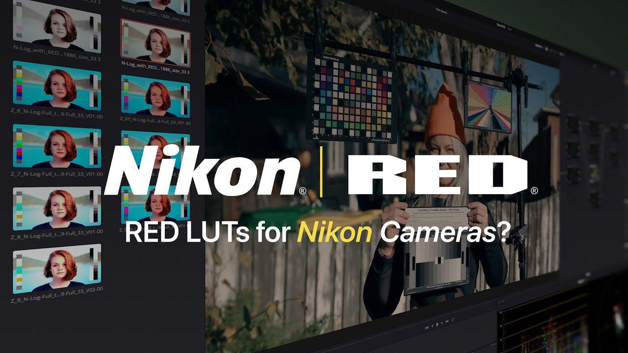 RED Just Launched LUTs for Nikon Cameras for N-Log! - YouTube