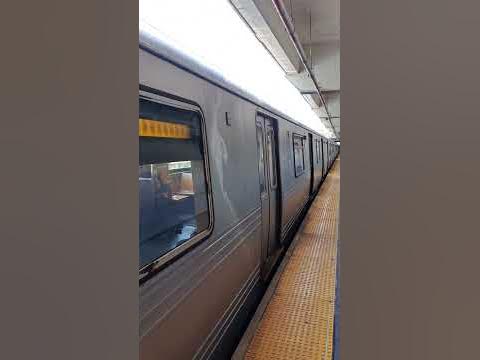 Coney Island Bound R46 N train entering and leaving 20th Avenue - YouTube
