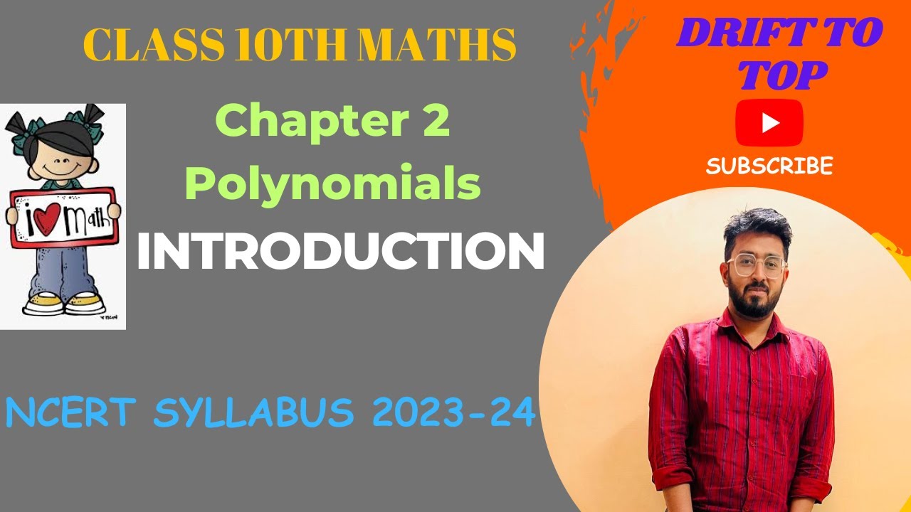 Introduction to Polynomials | Class 10 Maths | Chapter 2 | Ncert - YouTube