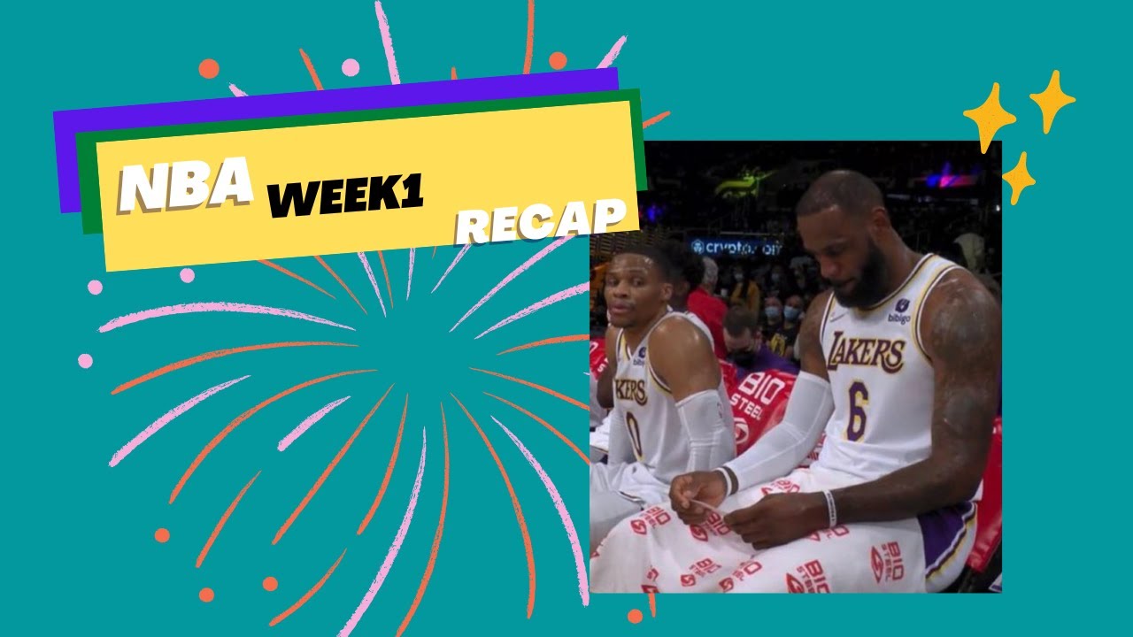 NBA Week1 Recap - YouTube