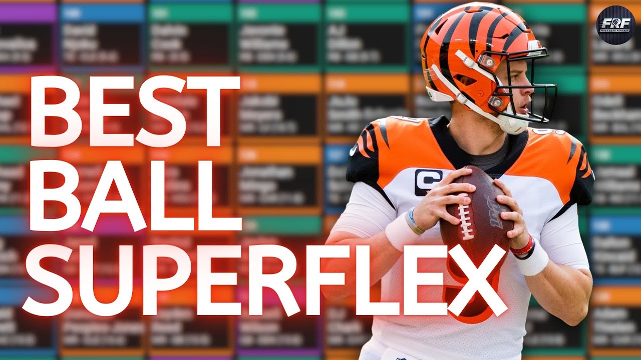 Superflex Best Ball Draft Strategy 2025 | QB Chaos in Round 1! - YouTube