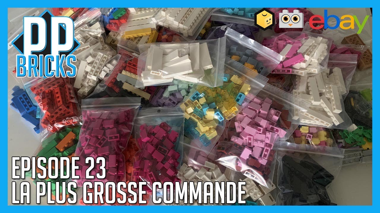 (FR) LA PLUS GROSSE COMMANDE - Vendeur LEGO Bricklink/Brick Owl/Ebay - Episode #23 - YouTube